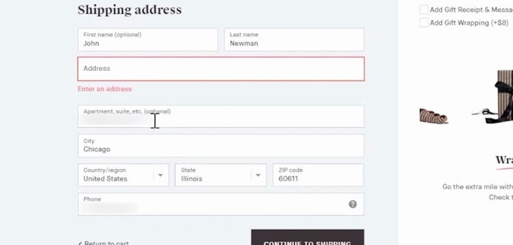Form Usability: Getting Address Line 2 Right – Baymard