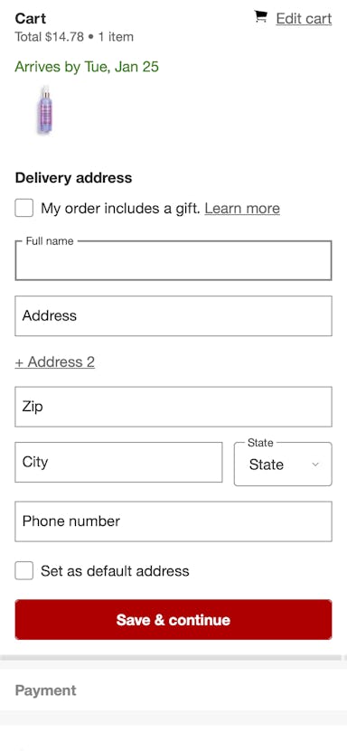 Form Usability: Getting ‘Address Line 2’ Right – Articles – Baymard ...