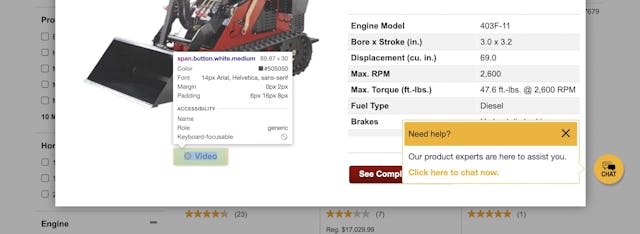 E-Commerce Accessibility: Specifying UI Elements Using “Roles” – Articles – Baymard Institute