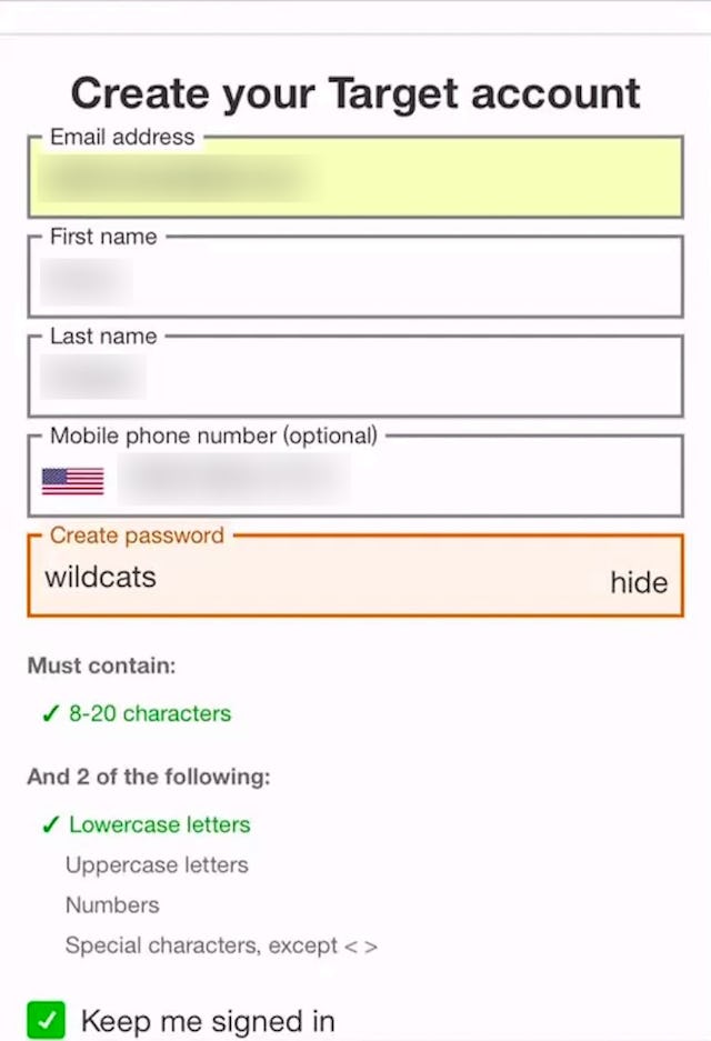 Avoid Unnecessarily Complex Password Creation Requirements 82 Dont Baymard