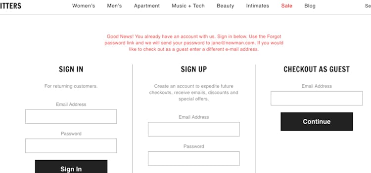 Avoid Unnecessarily Complex Password Creation Requirements 82 Dont Baymard