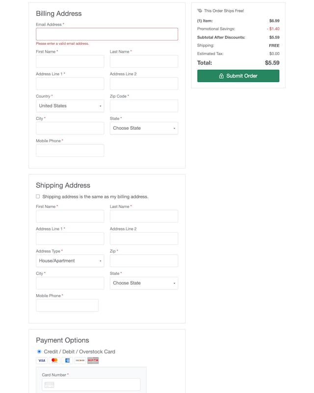 Use "Shipping Address" as "Billing Address" by Default (16% of Mobile ...