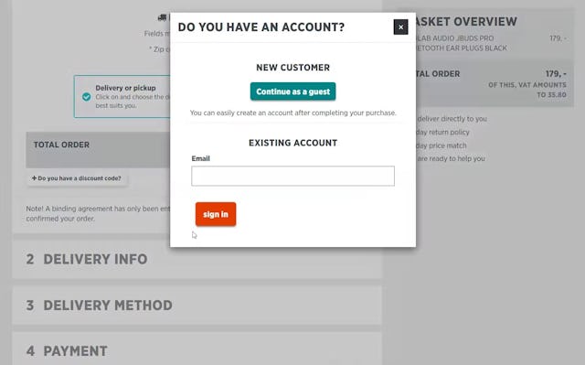 Make “Guest Checkout” the Most Prominent Option (47% Don’t) – Articles ...