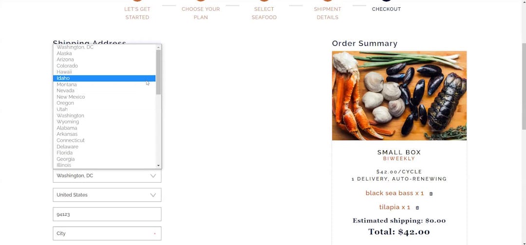 Provide "Fully Automatic Address Lookup" – Baymard