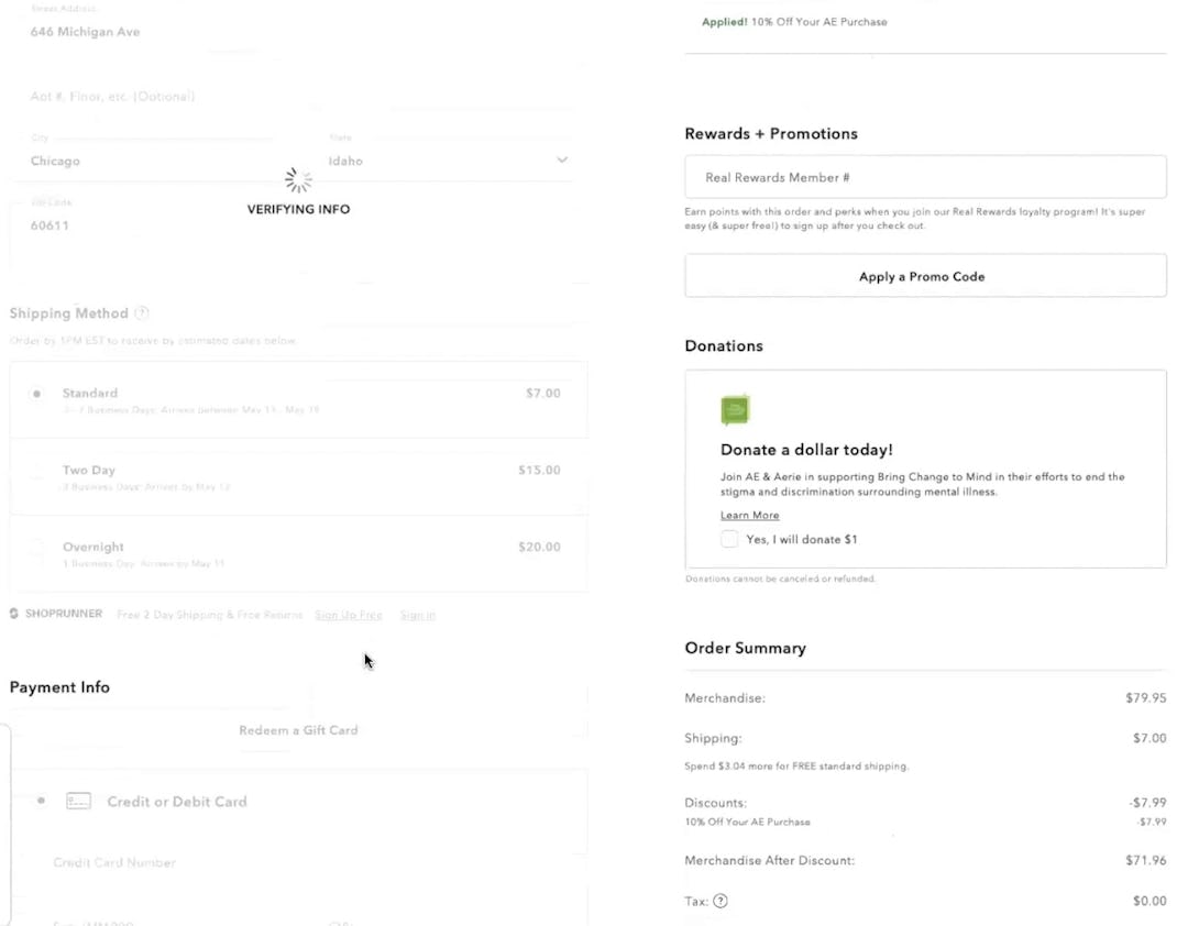 Provide "Fully Automatic Address Lookup" – Baymard
