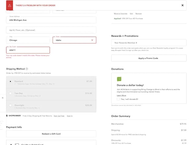 Provide a “Fully Automatic Address Lookup” Feature (55% Don’t ...