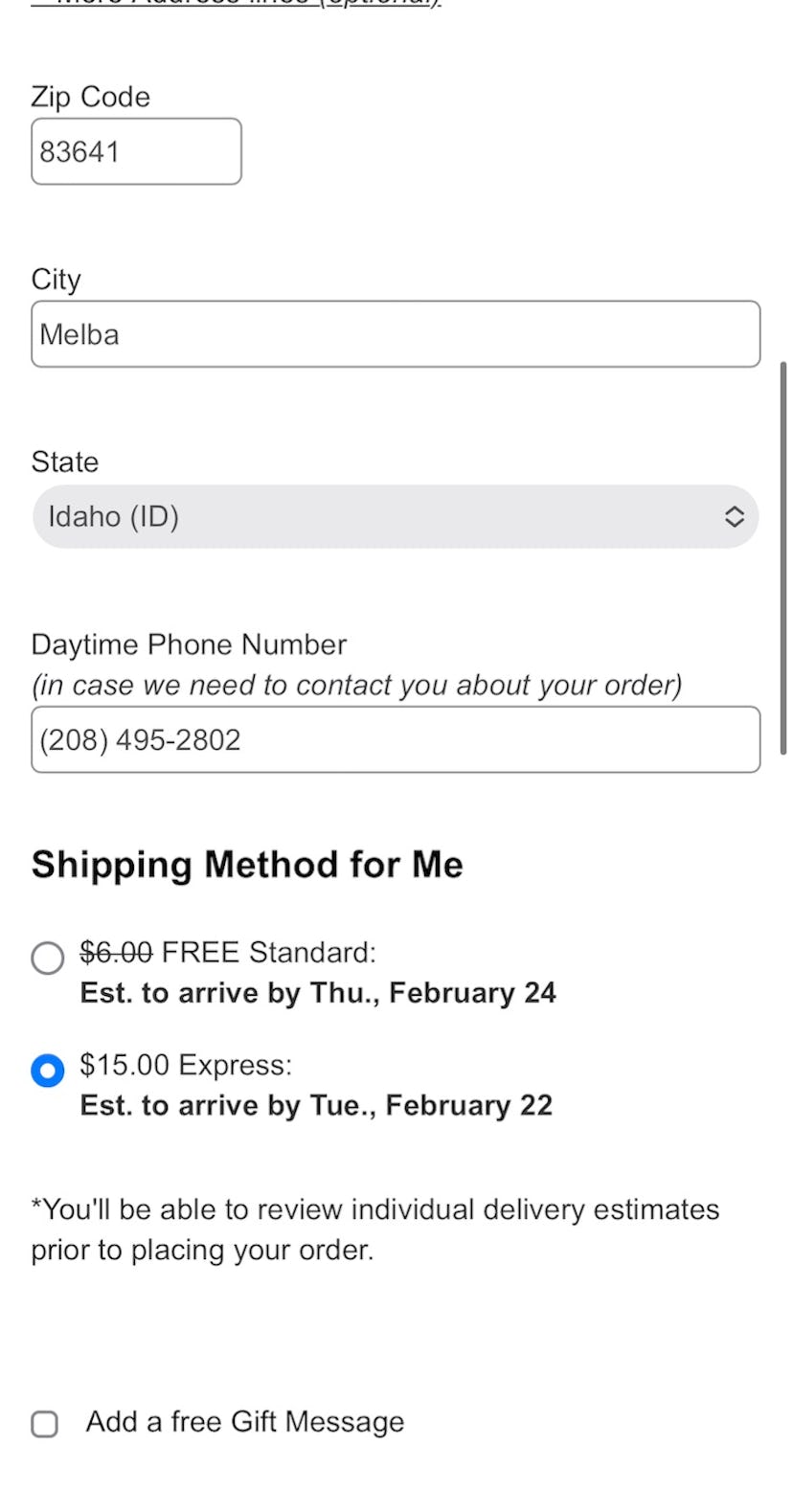 Checkout Usability: Autodetect “City” and “State” – Baymard