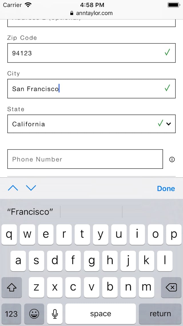Checkout Usability: Autodetect “City” and “State” Inputs Based on the ...