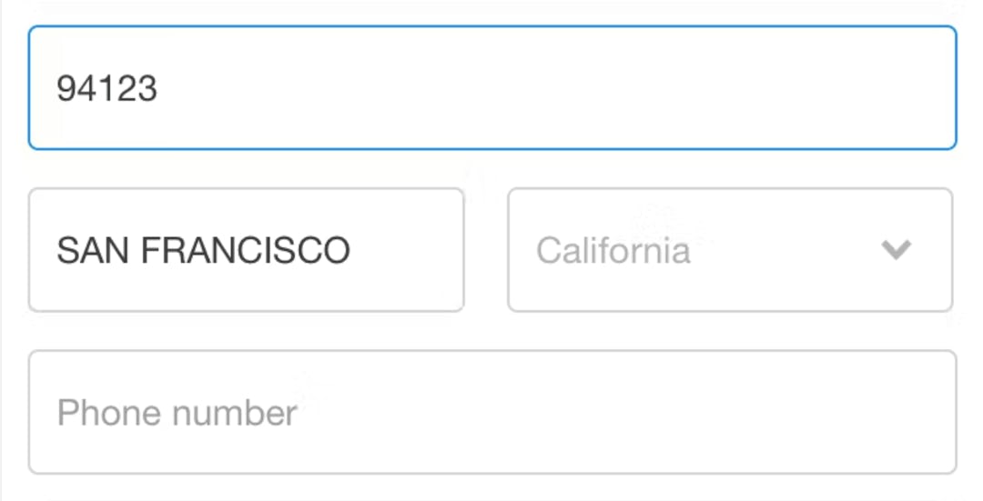 Checkout Usability: Autodetect “City” and “State” Inputs Based on the ...