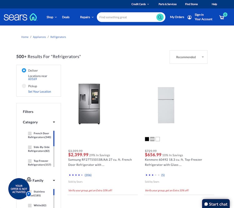 The Current State of E-Commerce Product List UX Performance (15 Best ...