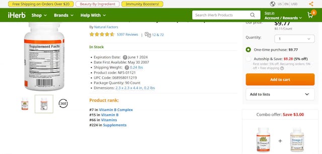 Always Provide a "Supplement Facts Label” Image in the Main Image Gallery of Vitamins ...