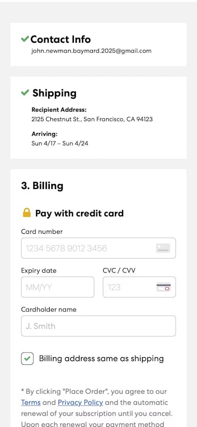Payment Method UX: Designing Payment Selection – Articles – Baymard ...