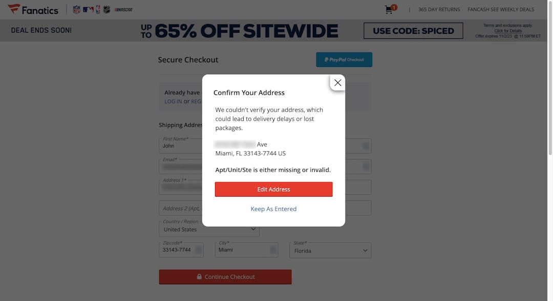Have an Address Validator (47% Don’t) – Articles – Baymard Institute