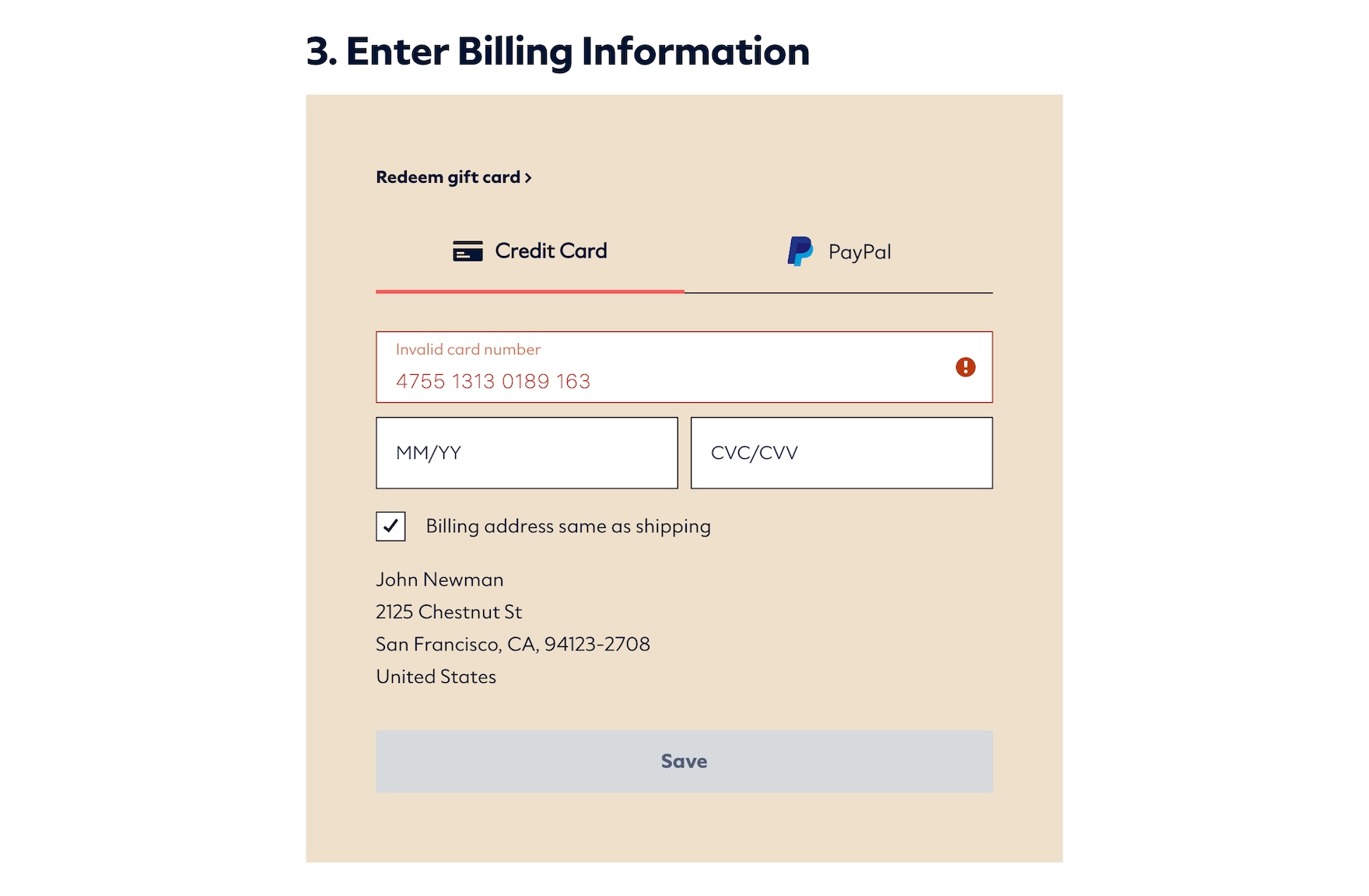 How To Improve Validation Errors Baymard Institute