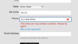 How to Improve Validation Errors – Baymard Institute