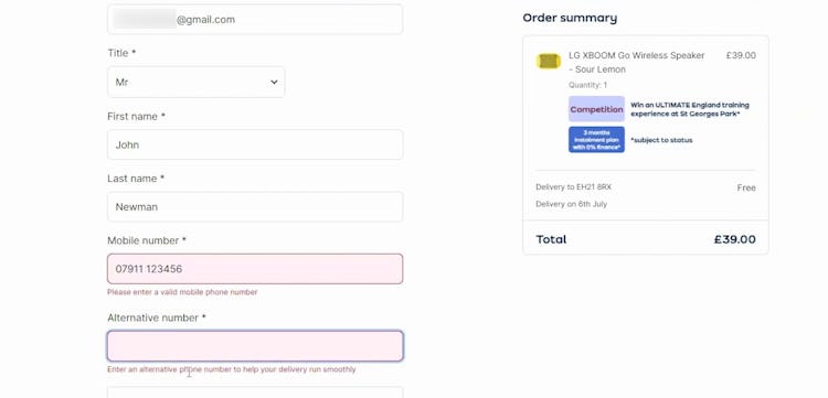 How To Improve Validation Errors Baymard Institute