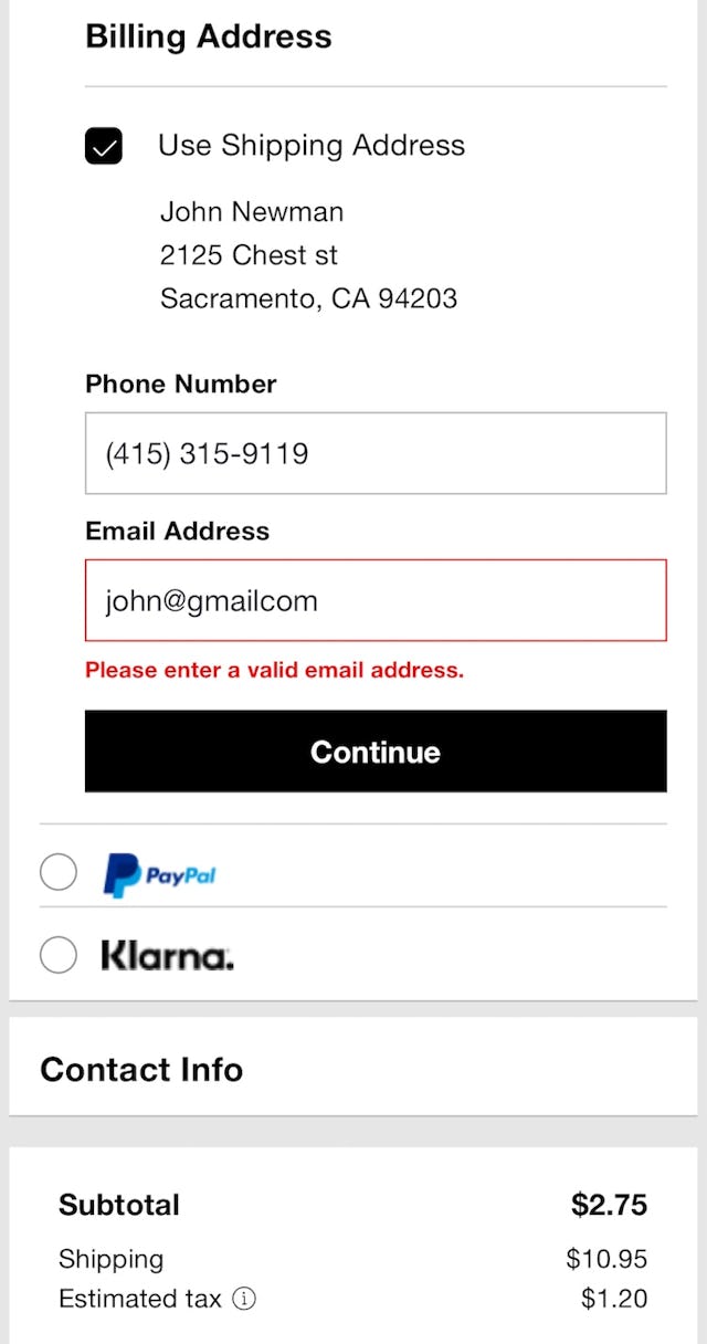 Usability Testing Of Inline Form Validation 31 Dont Have It 4 Get 2654