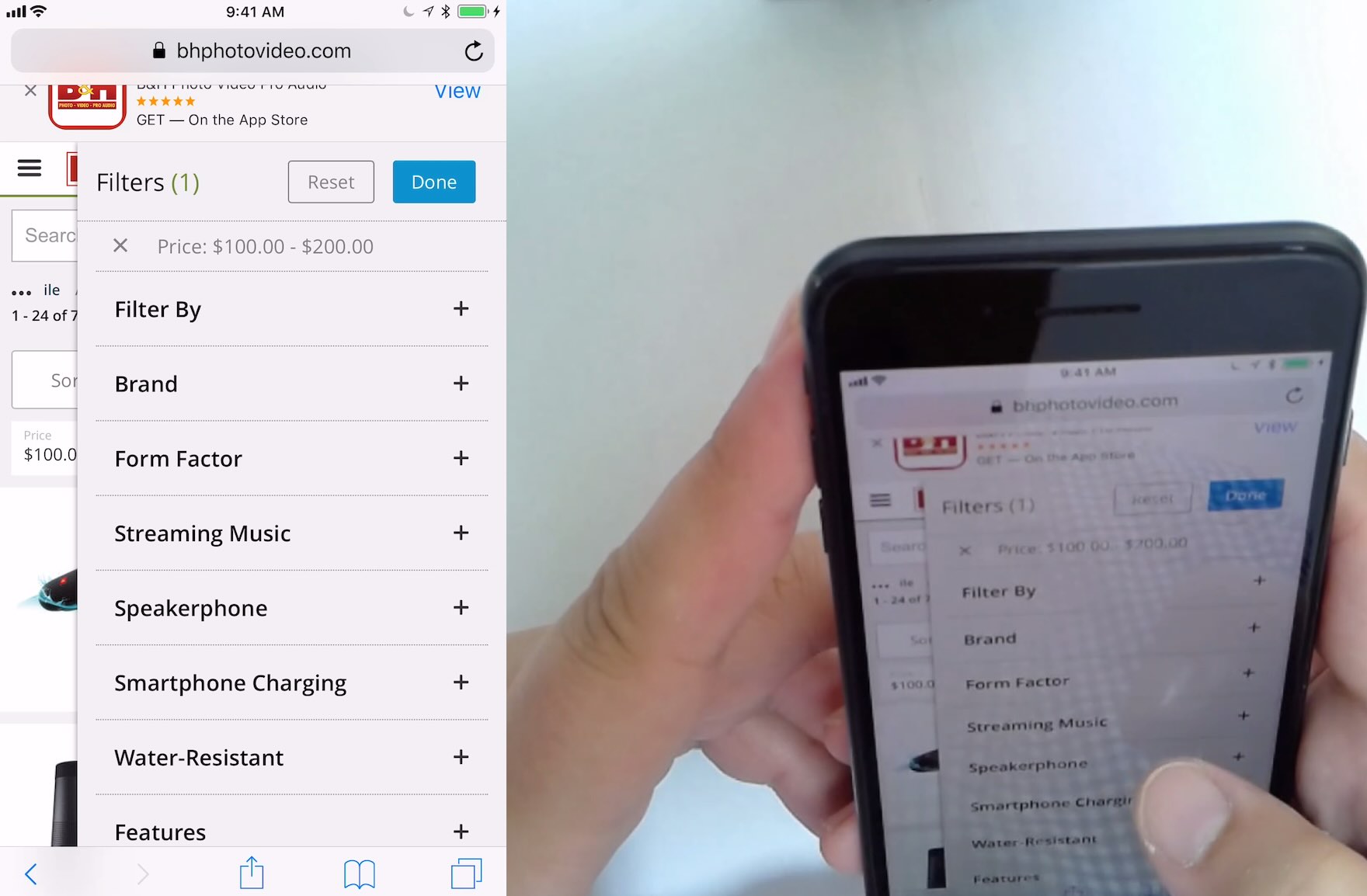 Filtering UX: Combining Filter Options – Baymard