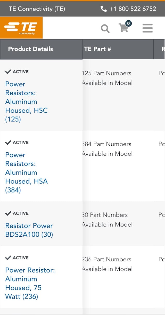 B2B Electronics: Use “Product Tables” to Display Product Listings on ...