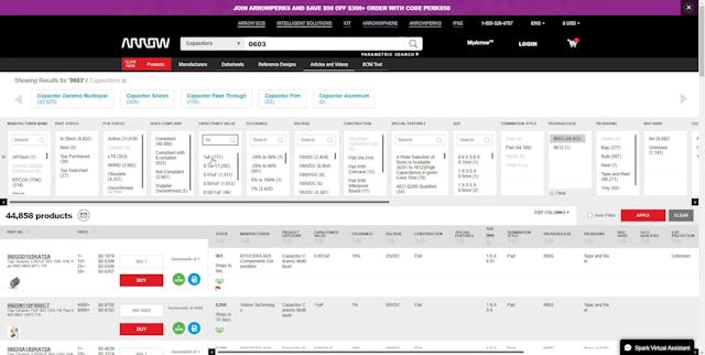 B2B Electronics: Always Allow Users to Search Long Lists of Filter ...